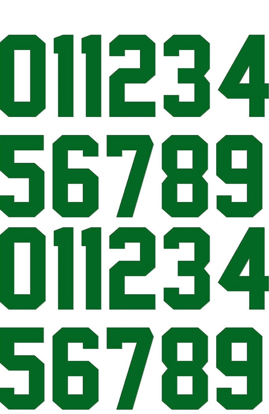 Enfield Number Decals On Back – DISAL CUSTOM